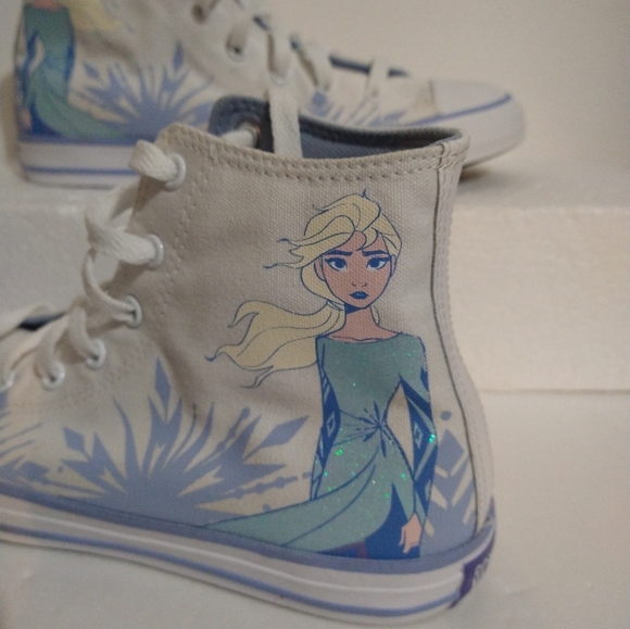 Converse | Shoes | Converse Chuck Taylor Shoes Disney Princess Elsa ...
